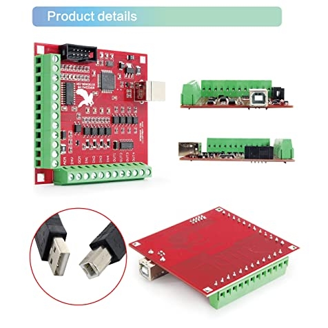 USB MACH3 CNC màu đỏ - VINADENKI