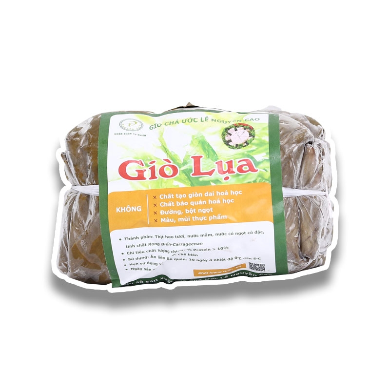 Giò Lụa Ước Lễ - 500g - Thực Phẩm Hà Nội Tiến Huệ
