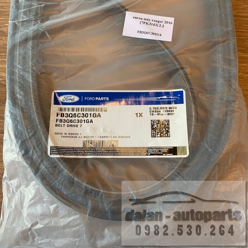 [Chính hãng] Curoa máy , dây đai tổng Ford Ranger , Mazda BT50 2.2 2016 ...