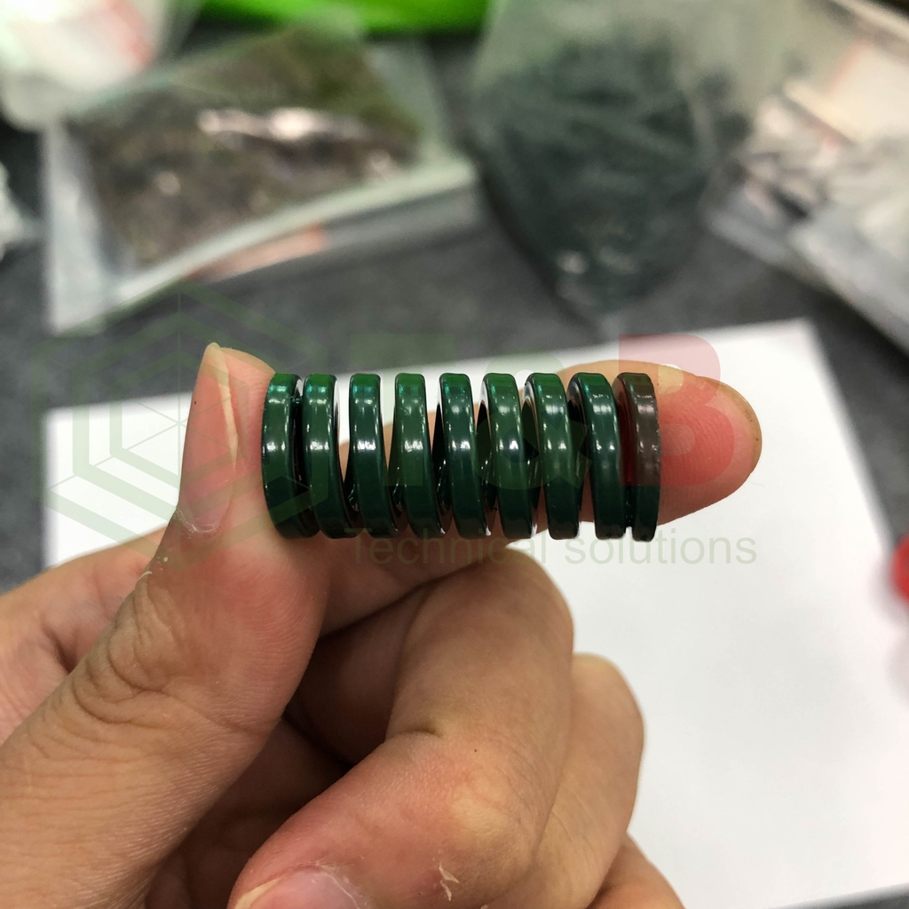 Linh Kiện Lò Xo Khuôn Mẫu (Màu Xanh)14x30mm SWH - Coil Spring SWH14-30 ...