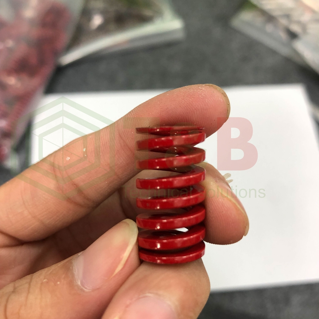 Linh Kiện Lò Xo Khuôn Mẫu (Màu Đỏ) 14x25mm SWM - Coil Spring SWM14-25 ...