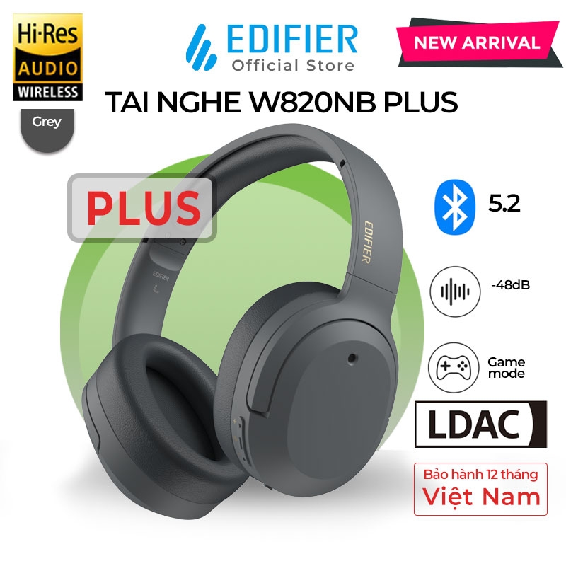 Tai nghe bluetooth Edifier W820NB Plus - Chính Hãng | Giá Rẻ