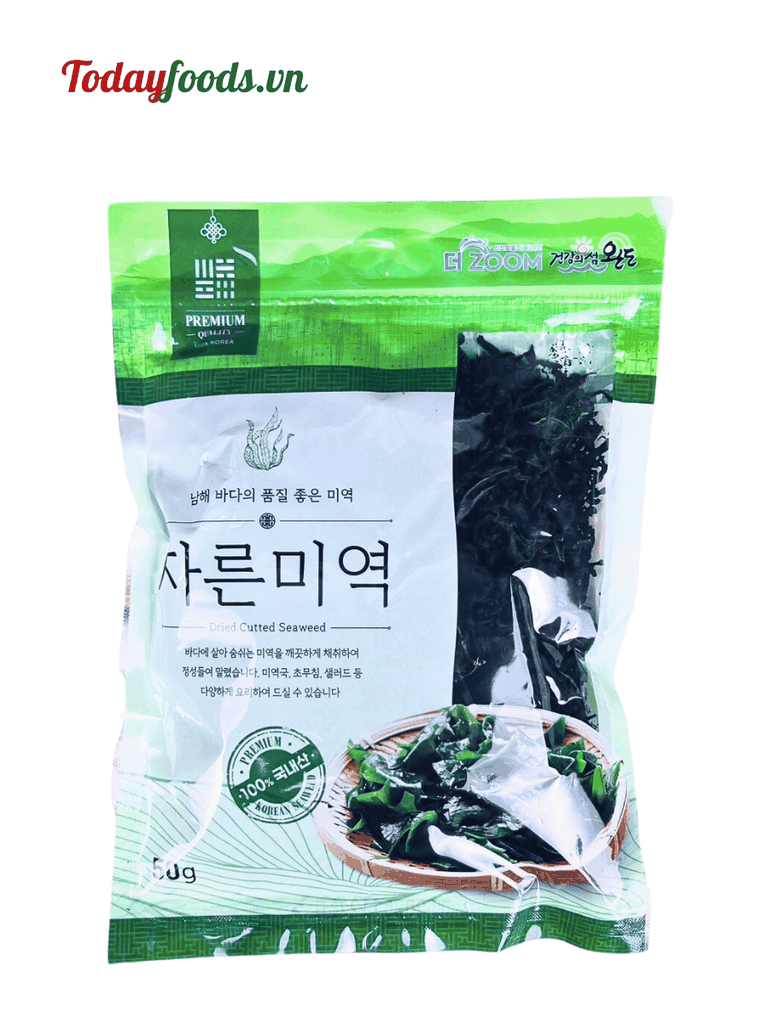 Rong Biển Khô Cắt Wakame Hàn Quốc 50G | Todayfoods