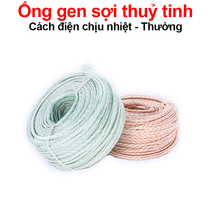 Ống gen cách điện chịu nhiệt sợi thuỷ tinh