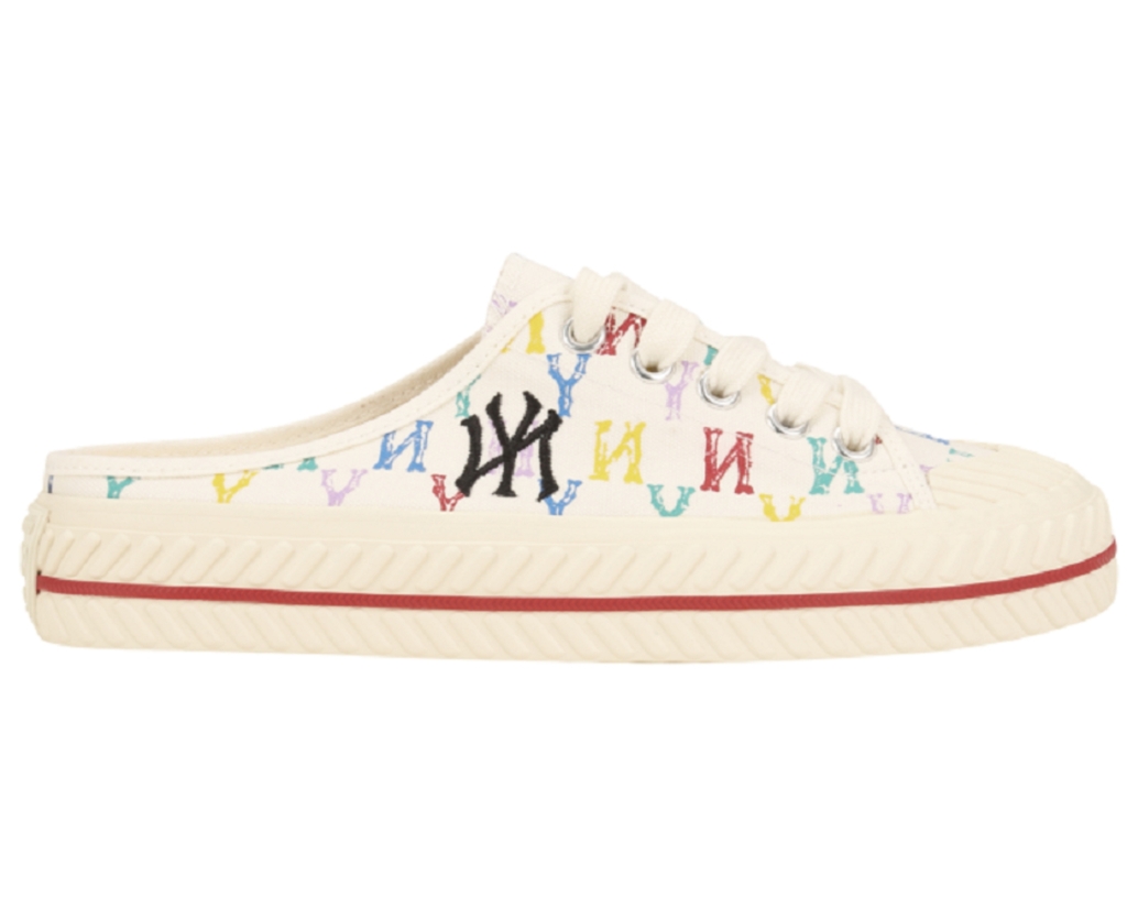 Giày MLB Playball Mule Monogram White New York Yankees - 32SHSM111-50W ...