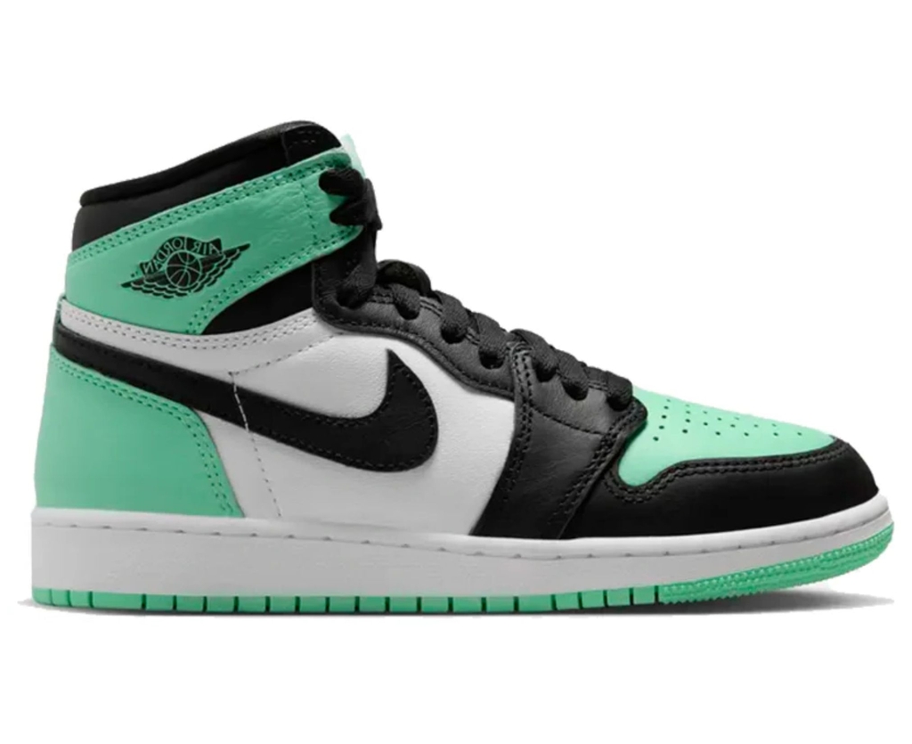 Giày Nike Air Jordan 1 Retro High OG Green Glow (GS) - FD1437-130 ...