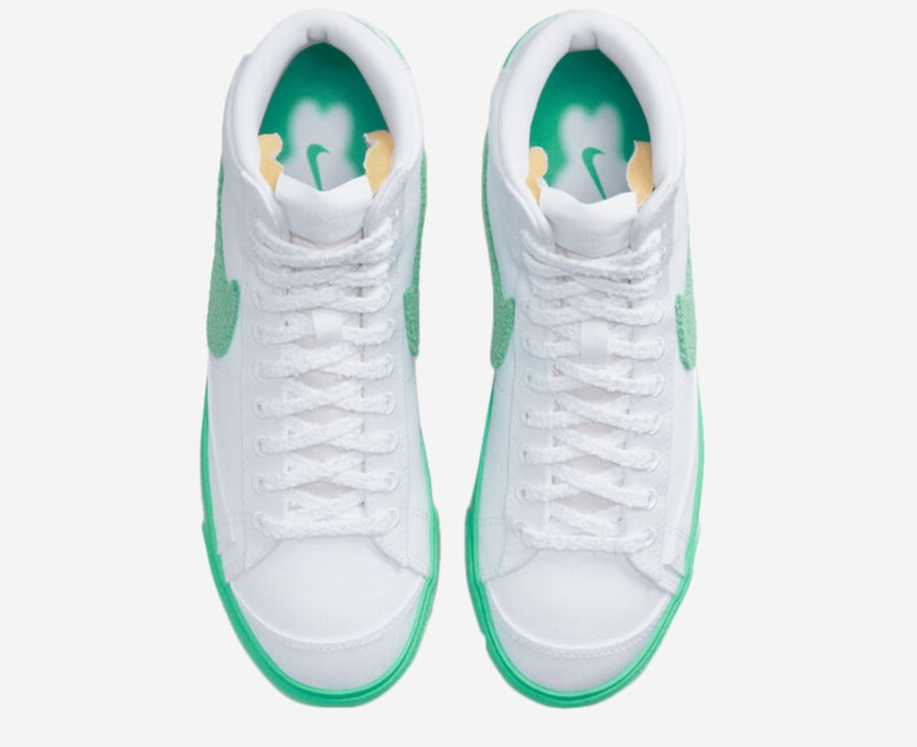 Giày Nike Blazer Mid 77 Green Fade (Women's) - FJ4547-100 | Footart Vietnam