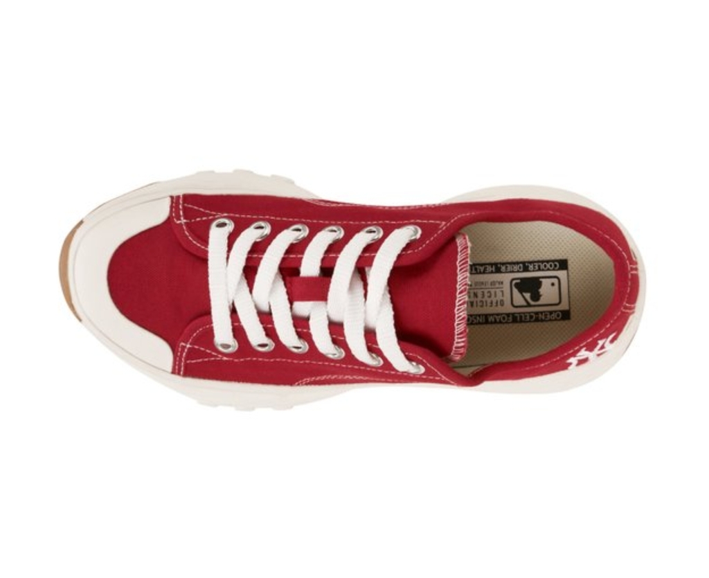 Giày MLB Chunky Low New York Yankees Red - 32SHU2111-50R | Footart Vietnam