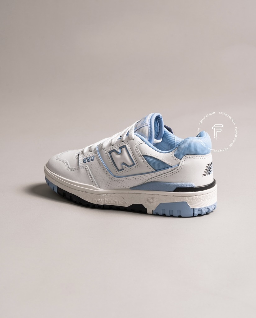 Giày New Balance 550 UNC White University Blue - BB550HL1 | Footart Vietnam