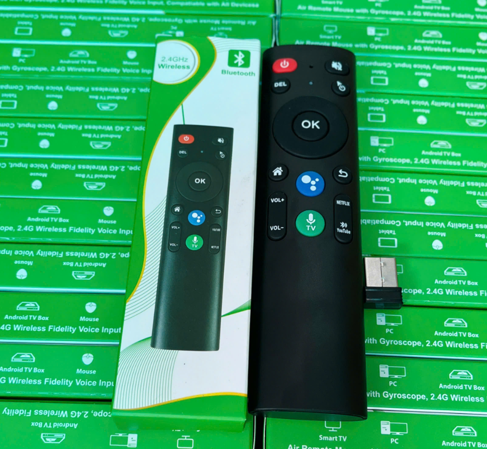 Remote chuột bay giọng nói Q5 Pro dùng cho SmartTV, TV Box, PC, Androi ...