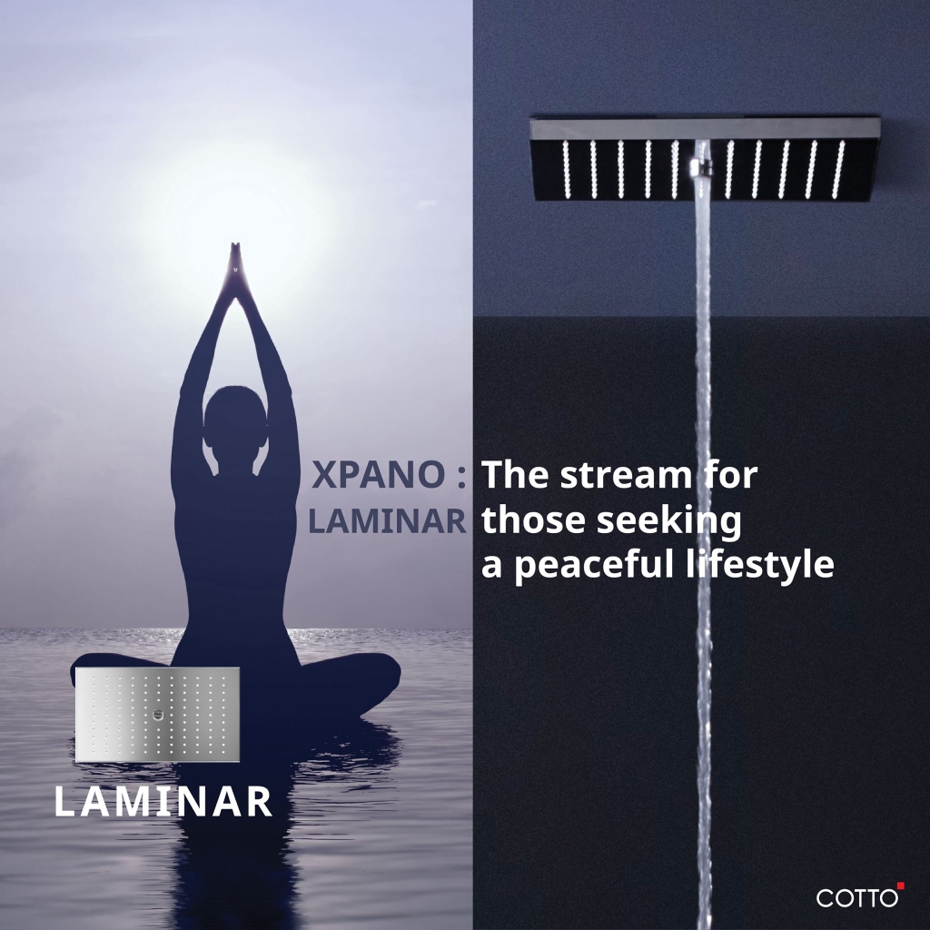 XPANO TRIO - Sen tắm đứng COTTO gắn trần Cotto Vietnam Official - Thiết bị vệ sinh cao cấp Cotto ...