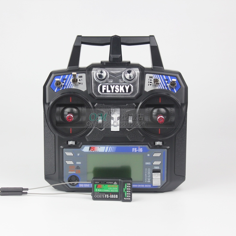 Tay Điều Khiển Flysky I6 + RX IA6B Nâng Cấp chính hãng