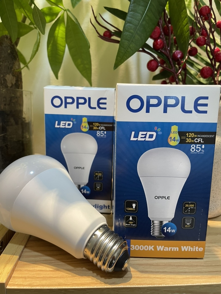 Đèn LED OPPLE EcoMax 1 Bulb A70 E27 14W V7 - Tiết Kiệm Năng Lượng ...