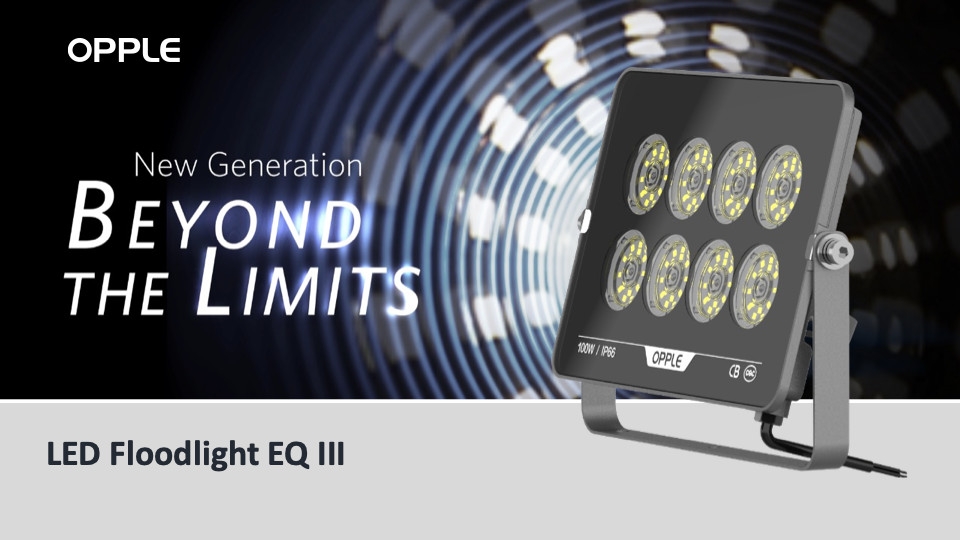 Đèn OPPLE LED Floodlight EQ III - Hàng Chính Hãng