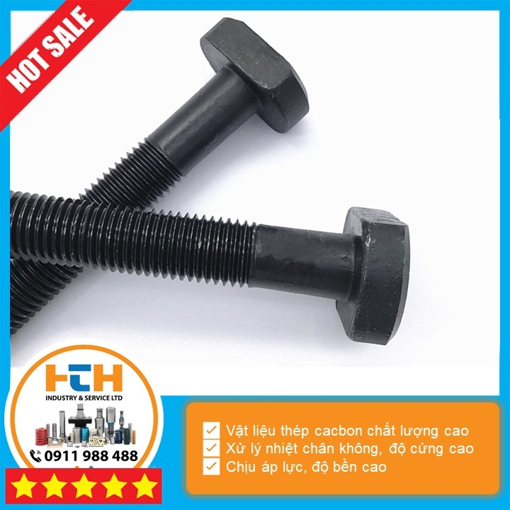 Bu Lông Chữ T - Linh Kiện Khuôn Mẫu HTH - 0911 988 488