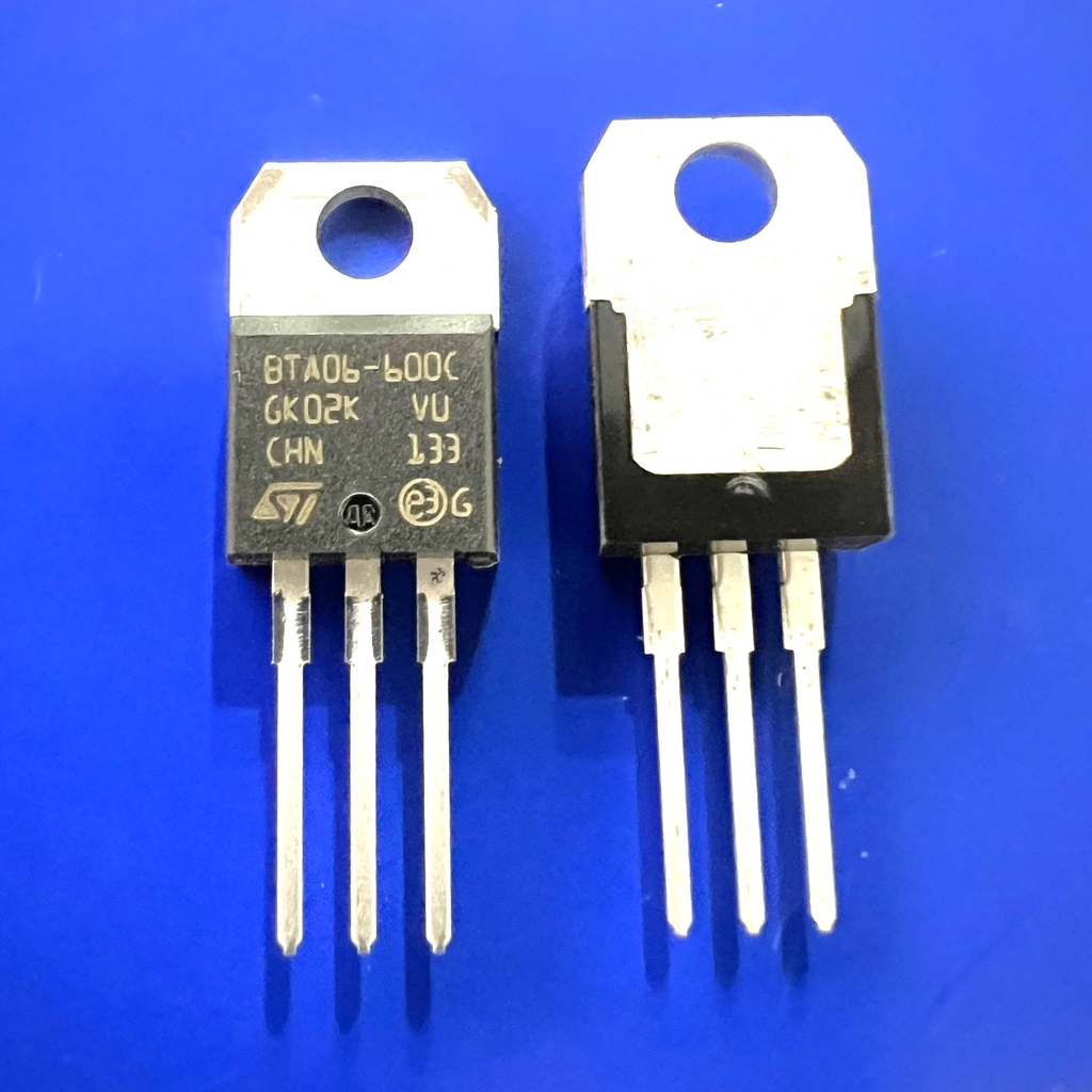 BTA06-600B BTA06 Triac 6A 600V TO-220 Hàng Chính Hãng | LINH KIỆN ĐIỆN ...