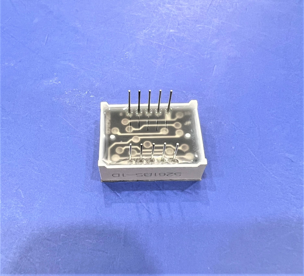 Led 7 đoạn 2 số 0.56inch 5261BS-1D Anode Dương Chung 10 chân màu Đỏ Red ...