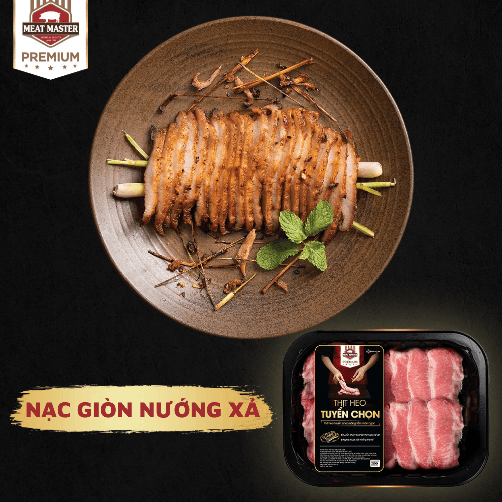 Nạc giòn tuyển chọn Meat Master (400g/ khay)
