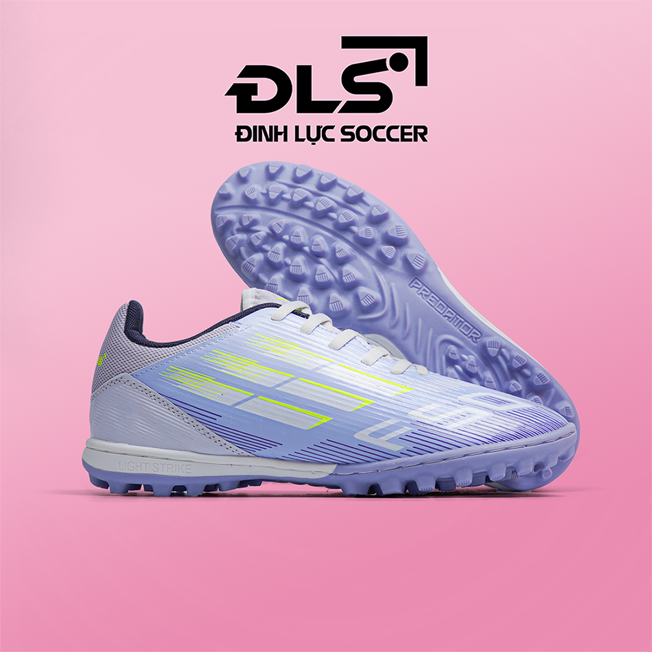 Giày Bóng Đá Việt Nam Winbro F50 Pro Tím Xanh Lá TF