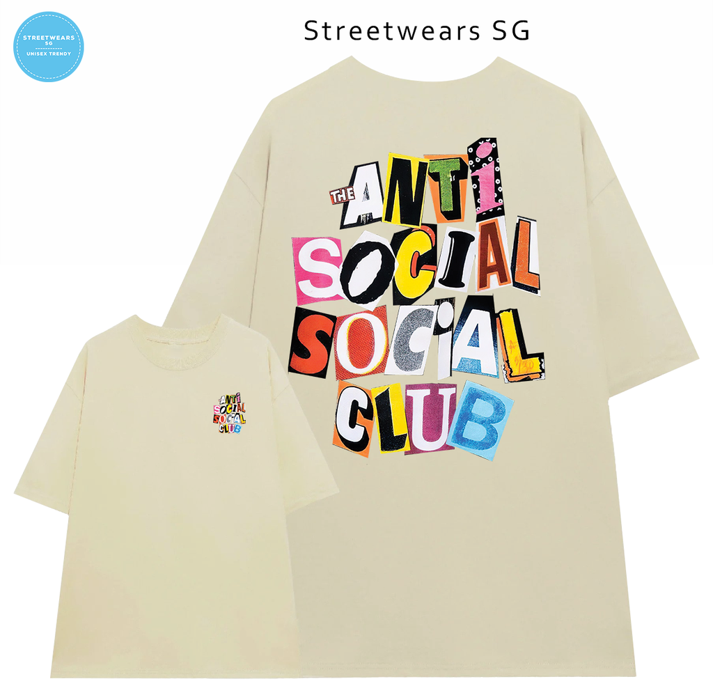 Áo Thun ASSC - Anti Social Social Club Sticker - Streetwears SG