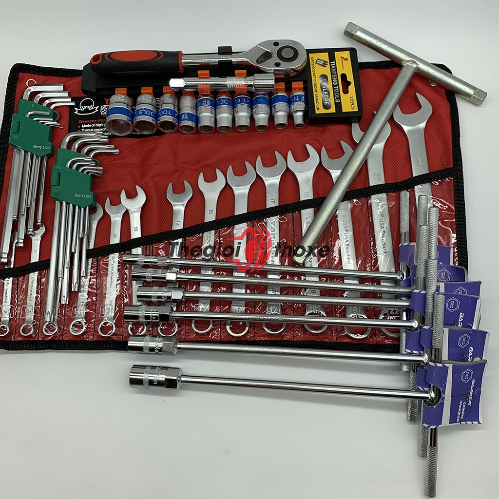 Bộ dụng cụ sửa xe cơ bản ( 51 chi tiết ) chất lượng, giá tốt