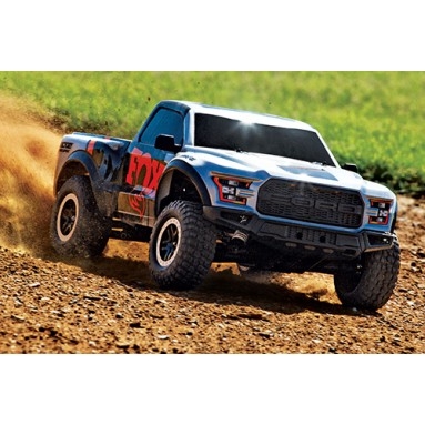 TRAXXAS 2017 FORD RAPTOR RTR SLASH 1/10 2WD TRUCK FOX EDITION W/ TQ 2 ...