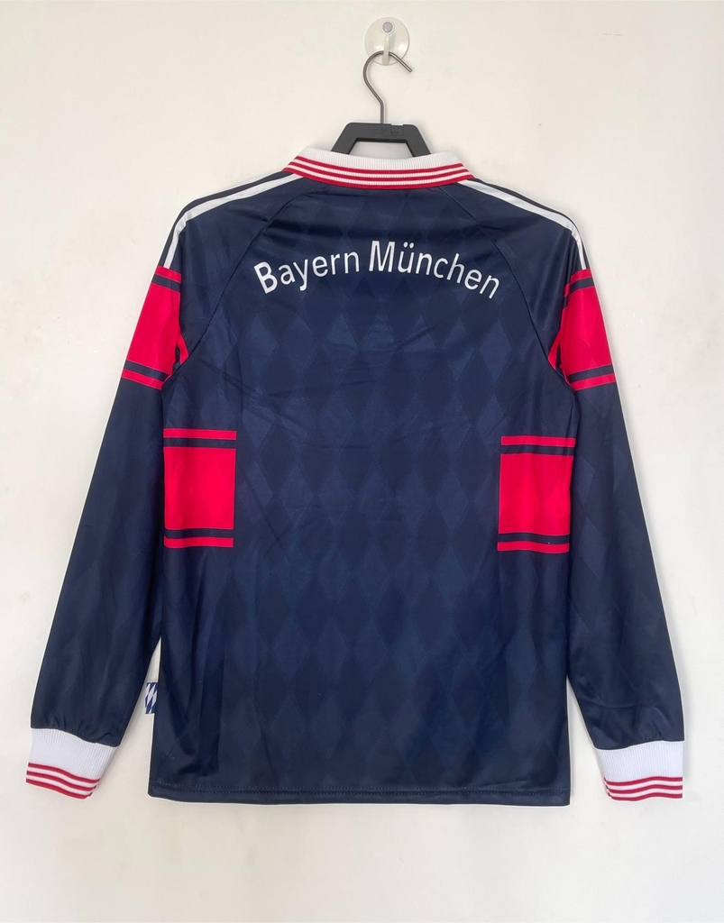 Retro Bayern Munich 1997/1999 Tay Dài ( Sân Khách )