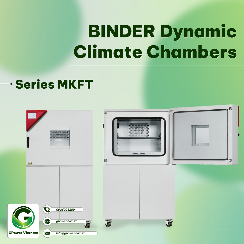 BINDER Dynamic Climate Chambers (series MKF, MKFT)