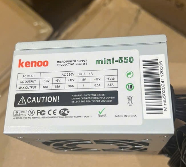 Nguồn máy tính KENOO mini-550