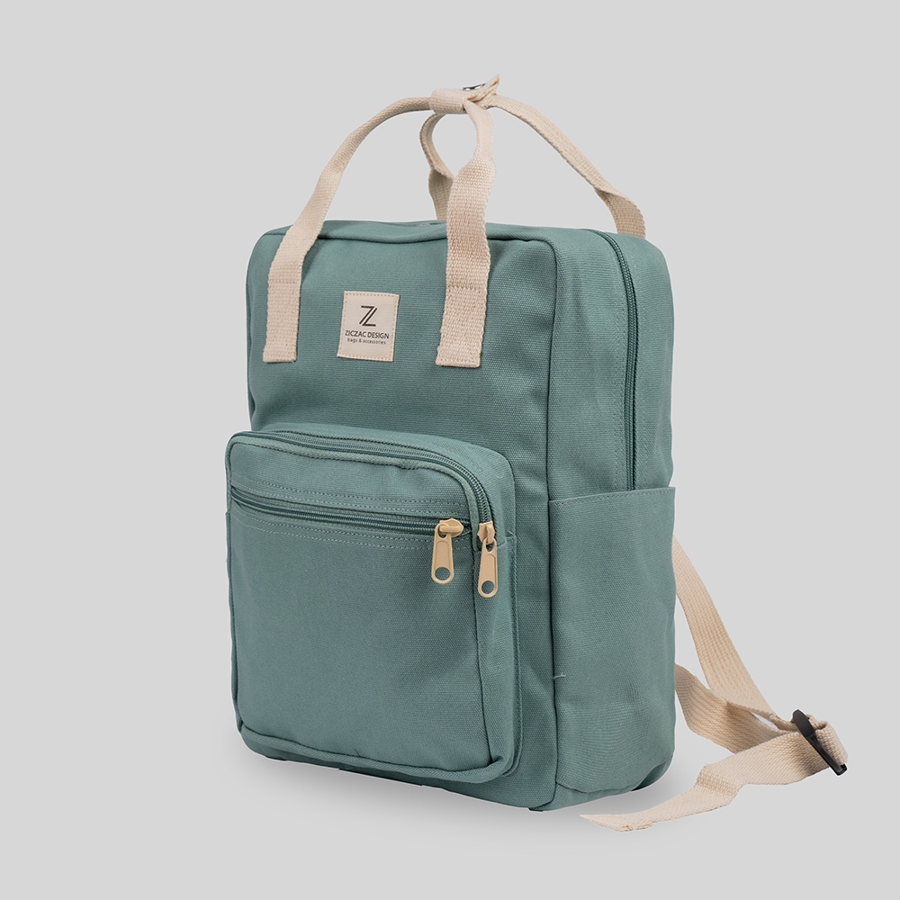 Balo Nữ Thời Trang, Balo vải bố Canvas, Balo Du Lịch - Ziczac Design