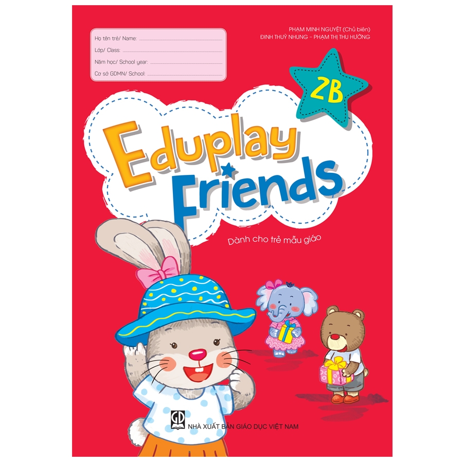 Eduplay Friends 2B - Dành cho trẻ mẫu giáo