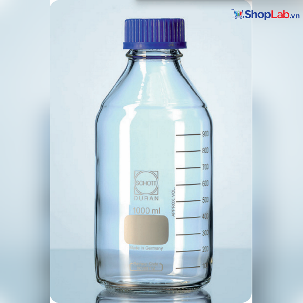 Chai trung tính, GL 45 1000mL Duran