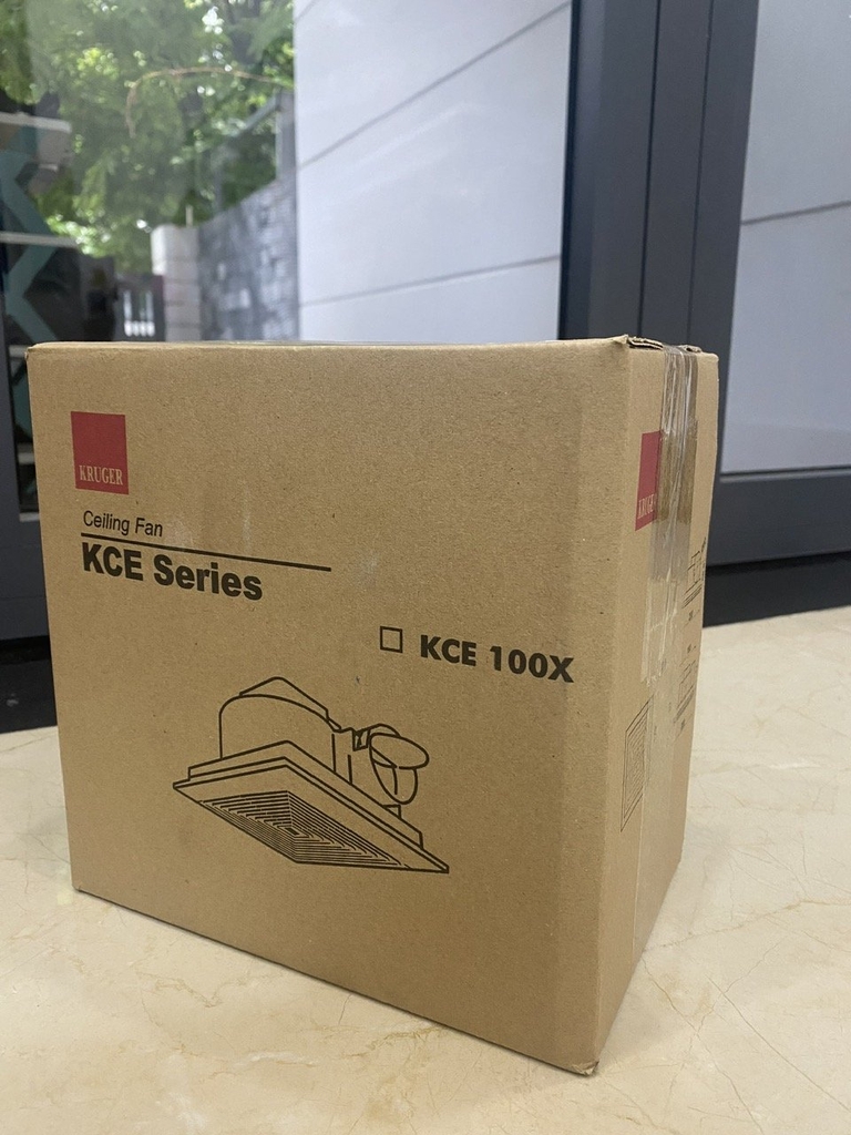 Quạt gắn trần Kruger KCE 120X | Kuger Việt Nam | Quạt thông gió