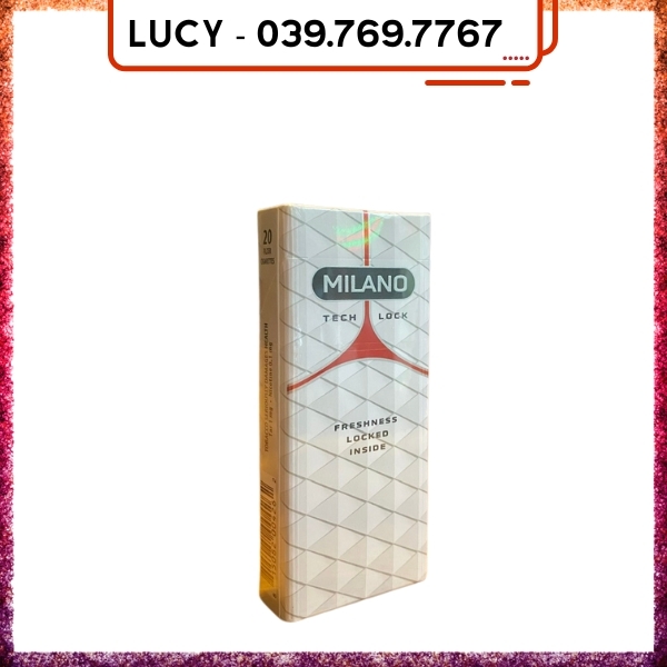 Thuốc lá Milano Trắng 1mg - thuốc nhẹ 300.000đ 1 cây ...