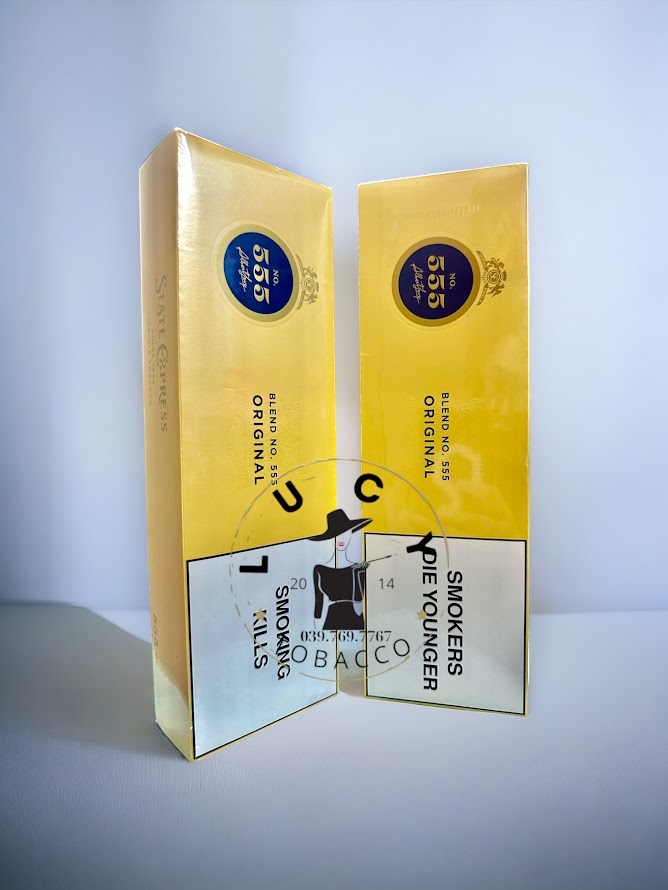 Thuốc lá 555 Gold Original loại Ngon nhất (555 Anh Vàng, gói truyền ...