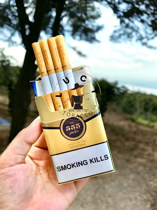 Thuốc lá 555 Gold Original loại Ngon nhất (555 Anh Vàng, gói truyền ...