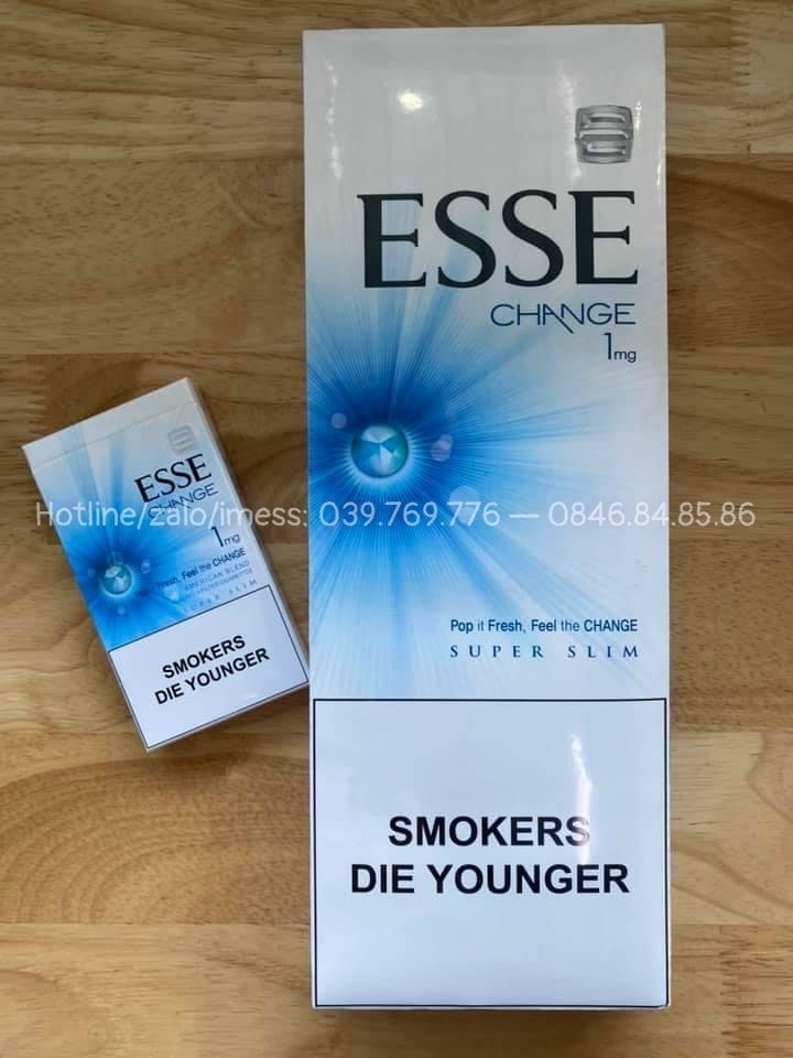 Thuốc lá Esse Change 1mg (Chữ Anh) | Thuoclangoaixachtay.com