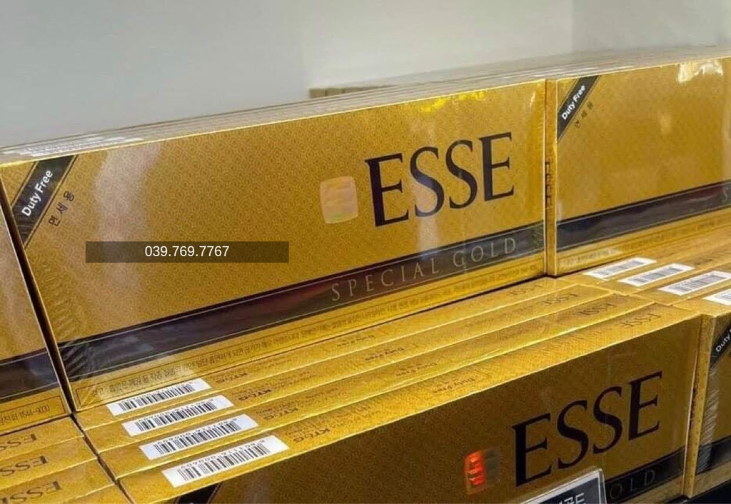 Thuốc lá Esse Special Gold (Esse Vàng Hàn Quốc) | Thuoclangoaixachtay.com