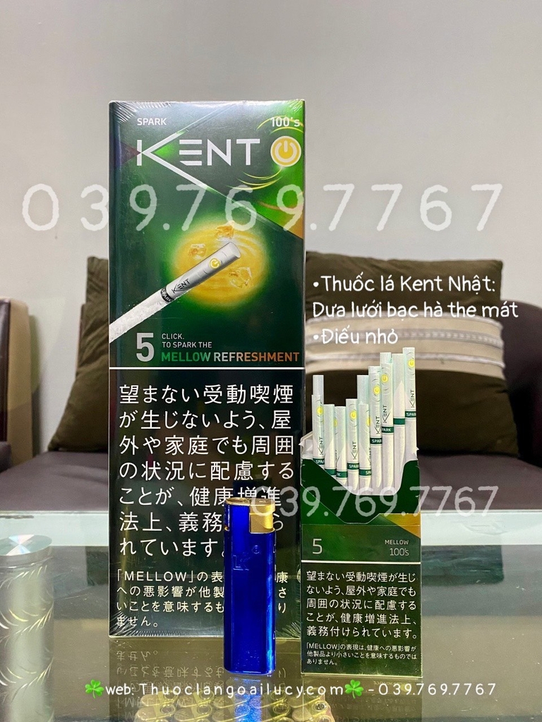 Thuốc lá Kent Spark 100's (Kent Nho, Kent Mint, Kent Dưa Lướ ...