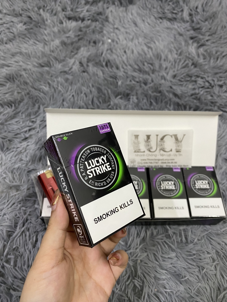 Thuốc lá Lucky Strike Double Click (Lucky Strike Nho ...