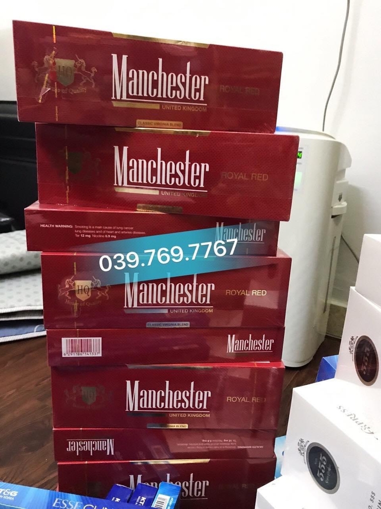 Thuốc lá Manchester United Kingdom Royal Red | Thuoclangoaixachtay.com