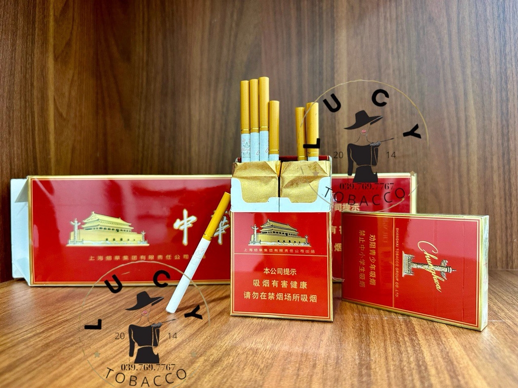 Thuốc lá Chunghwa Đỏ (Gói dẹp 2 ngăn) | Thuoclangoaixachtay.com