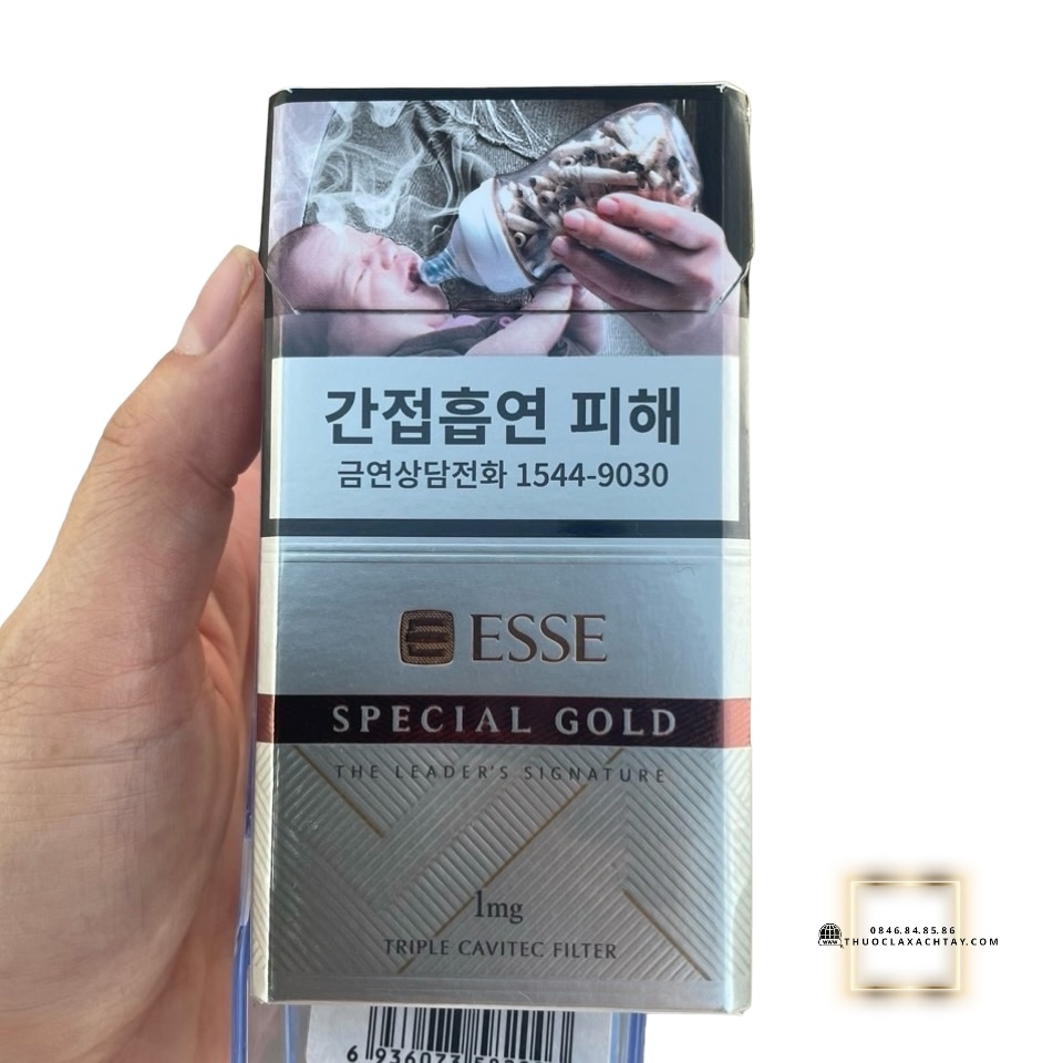 Thuốc lá Esse Special Gold Esse Bạc 1mg Hàn Quốc | Thuoclangoaixachtay.com
