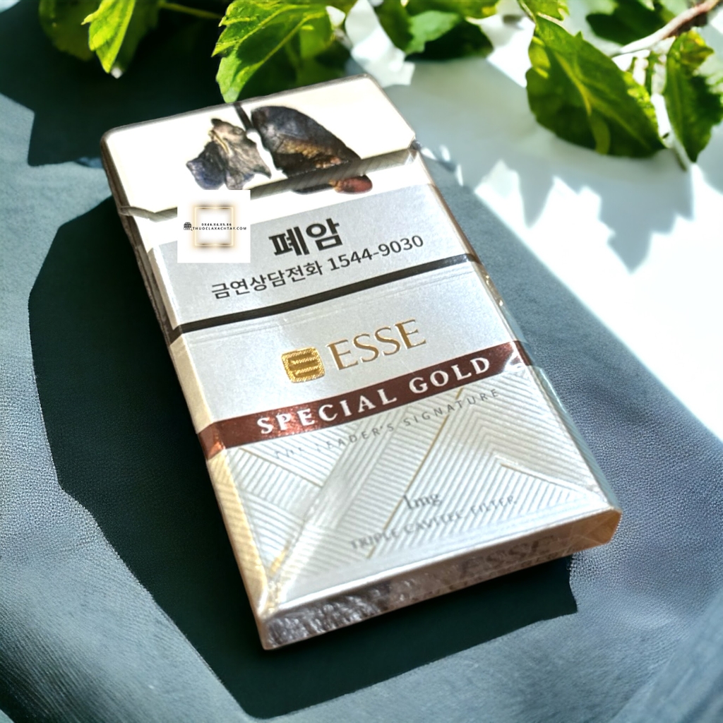Thuốc lá Esse Special Gold Esse Bạc 1mg Hàn Quốc | Thuoclangoaixachtay.com