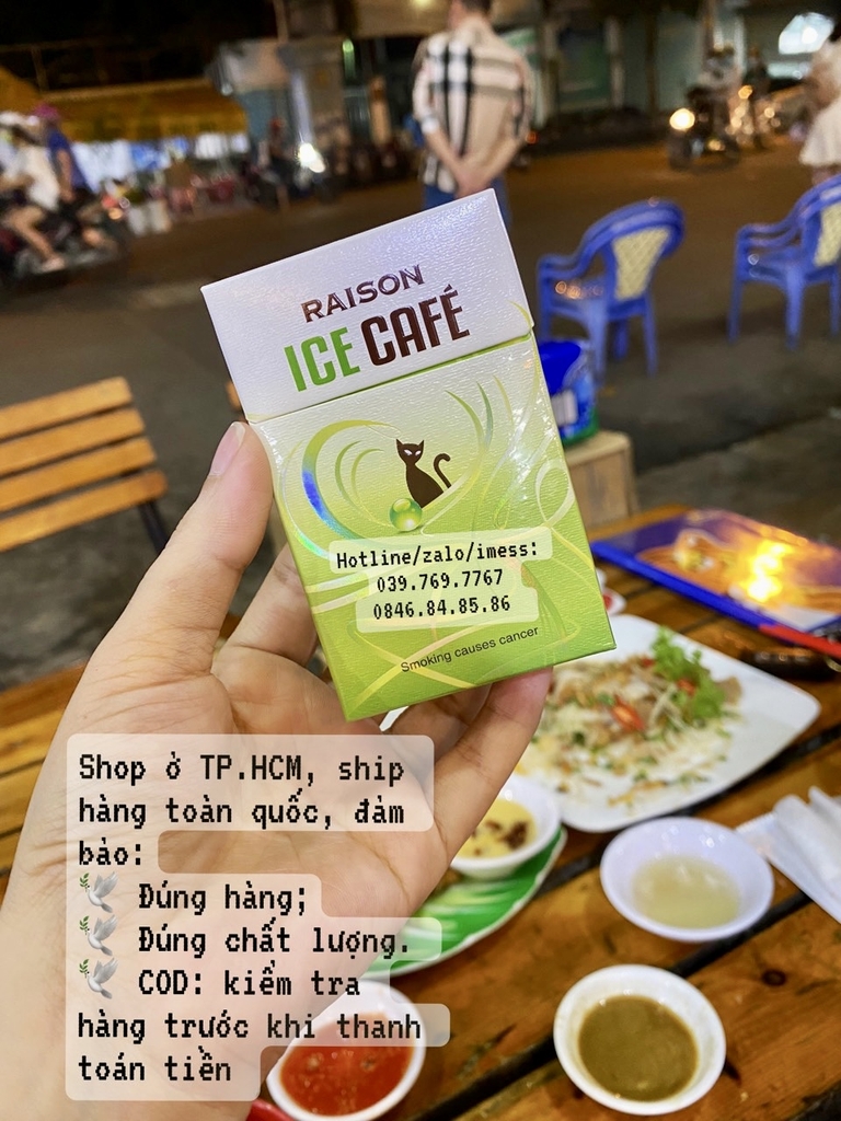 Thuốc lá Raison Ice Cafe | Thuoclangoaixachtay.com