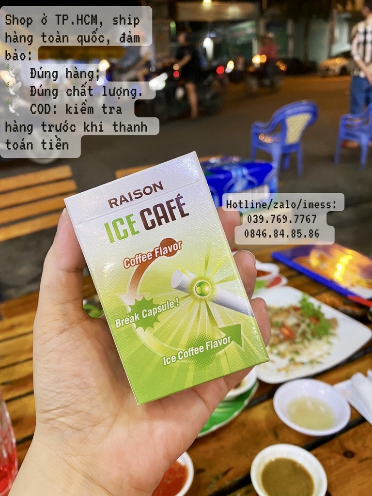 Thuốc lá Raison Ice Cafe | Thuoclangoaixachtay.com