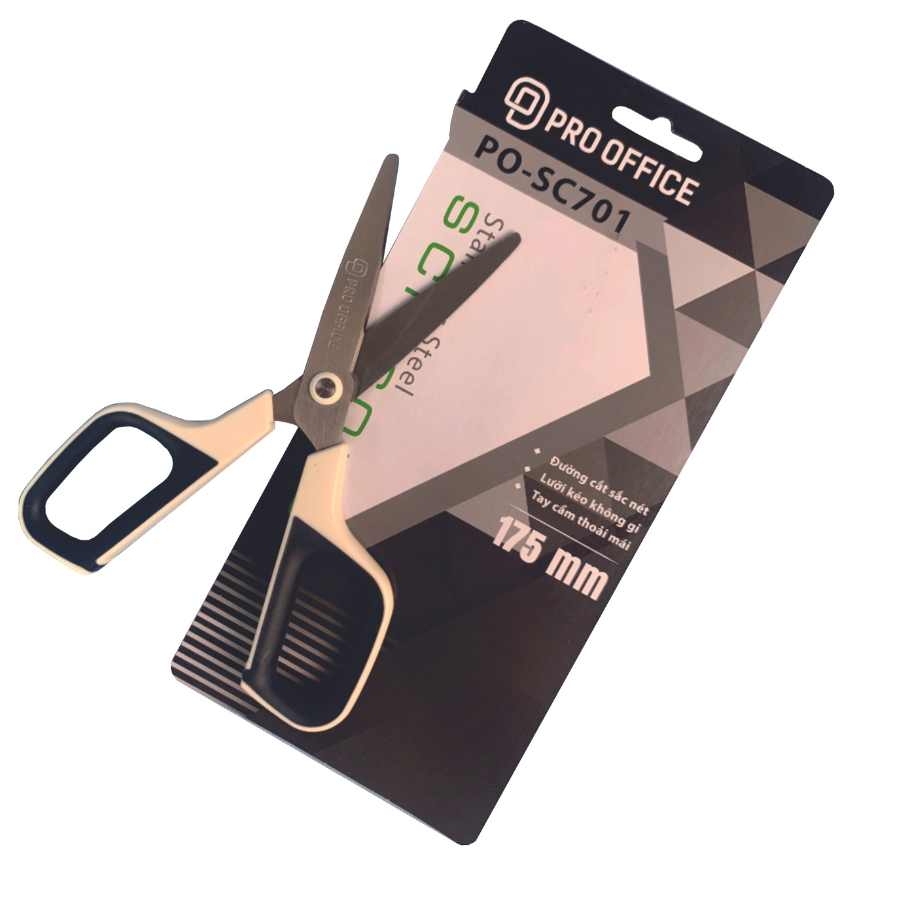 Kéo nhựa cắt giấy Pro Office SC701 - Đối tác đáng tin cậy cho công việc ...