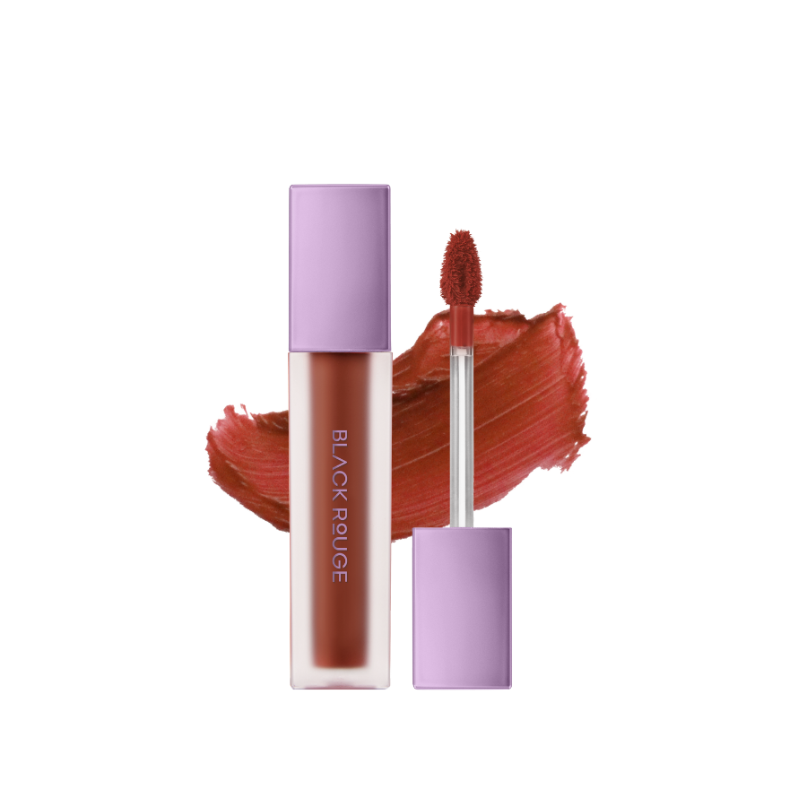 Son Kem Lì Black Rouge A12 Đỏ Nâu Gạch Trầm Airfit Velvet Tint 4 5g