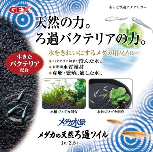 Nền thủy sinh dành cho cá Medaka - Gex Natural Filtering Soil for ...