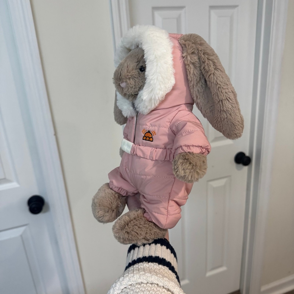 JellyCat Bunny Bashful Snow Suit 31cm CHÍNH HÃNG GIÁ TỐT